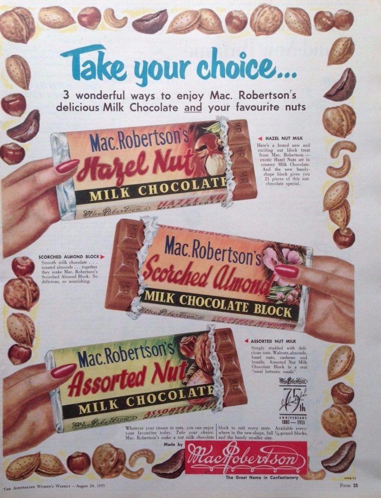 Vintage MacRobertson advertising | 416 Gore St – Fitzroy