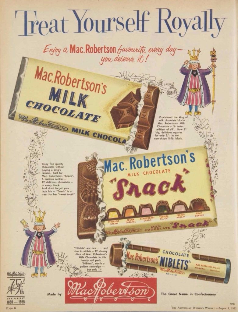 Vintage MacRobertson advertising | 416 Gore St – Fitzroy